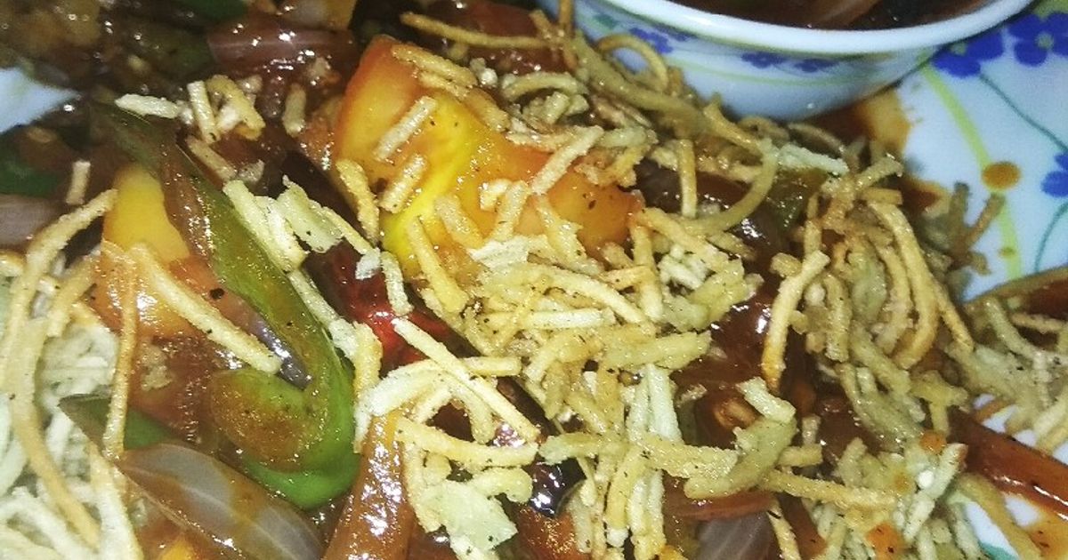 Veg Chopsuey With Chilli Soya Chaap Recipe by Vish Foodies By Vandana ...
