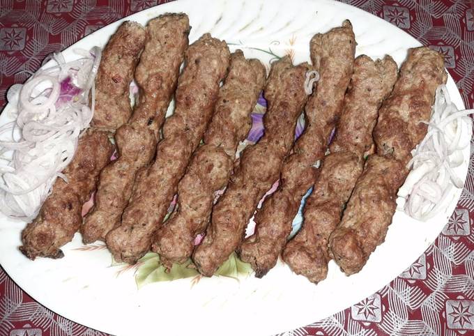 Beef Sikh kawab Recipe by Samiya Shaikh - Cookpad