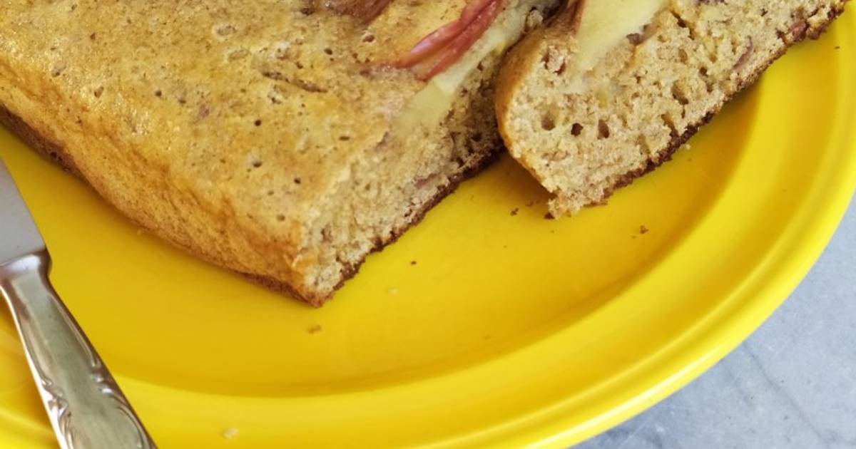 Budín integral de manzana y banana Receta de Francesca Balbi- Cookpad