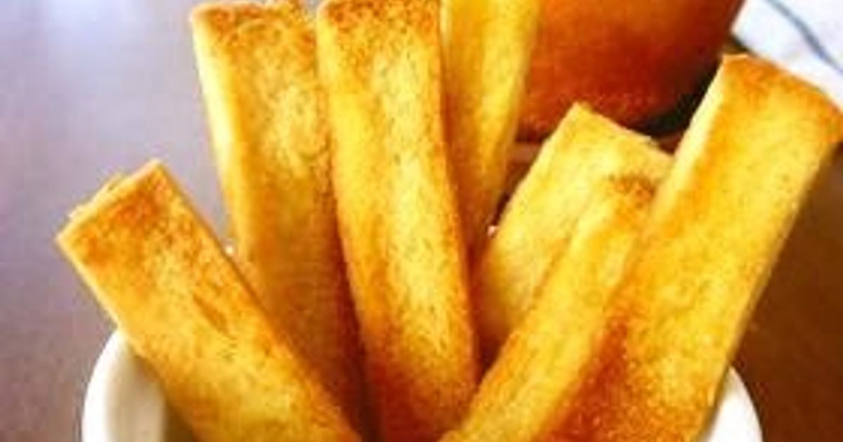 Easy Bread Crust Rusks Recipe By Cookpad.Japan