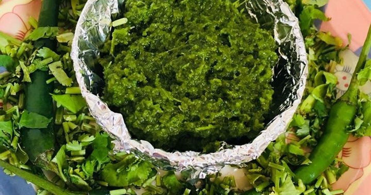 Coriander Chutney Recipe by Neha Nikul Raval - Cookpad