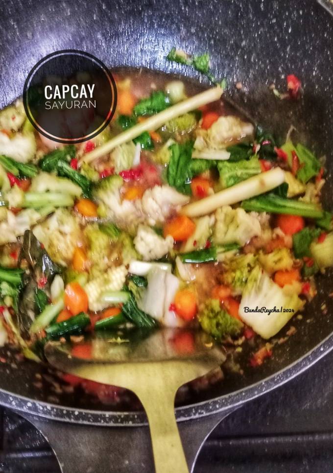 Resep 676. 🥗 Capcay Sayuran oleh Intan Zahra Al Arsyad (Bunda'Reycha ...