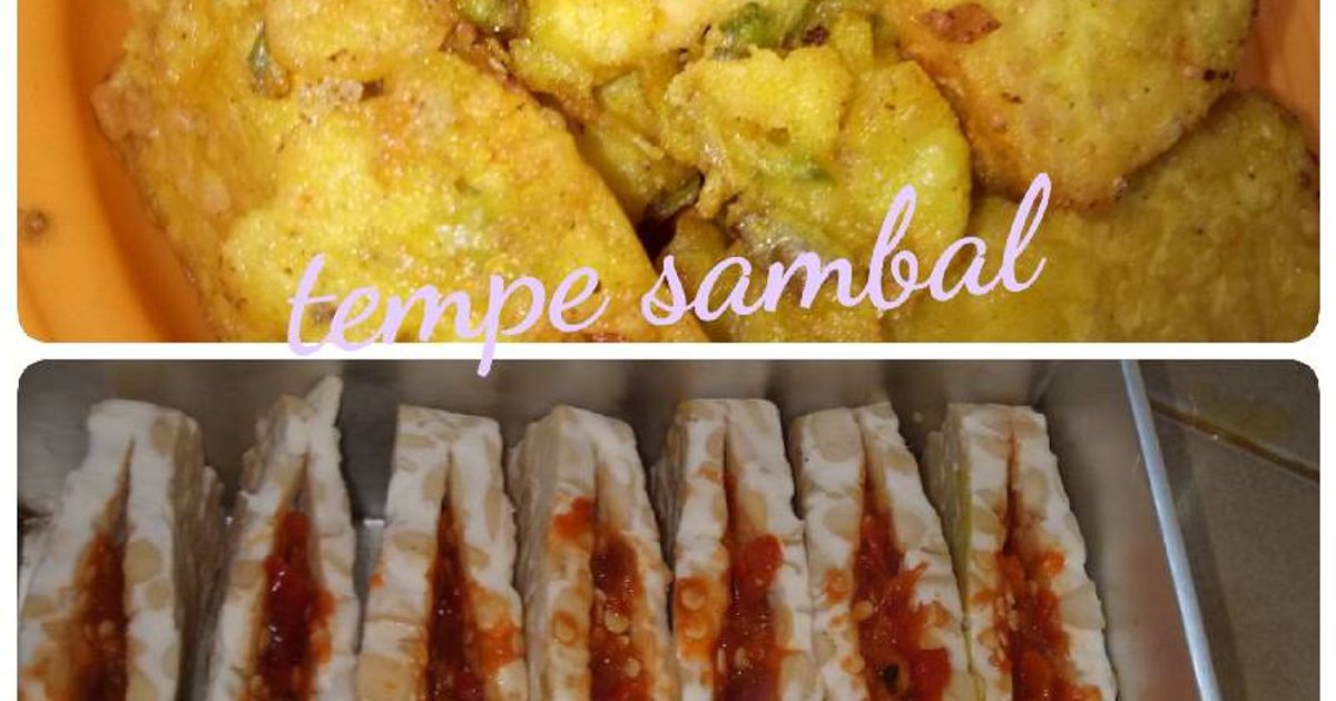 Resep Tempe Melet (Isi Sambal) oleh Laylla gama - Cookpad