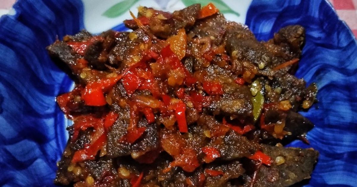 Resep dendeng lado merah rumahan enak dan mudah - Cookpad