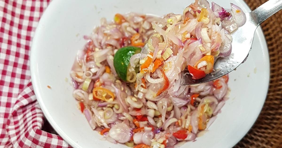 Resep Sambal Matah Ala Bali oleh Empat Tangan Memasak - Cookpad