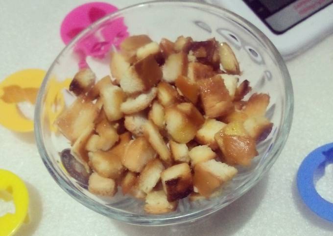 Resep Popcorn (pinggiran roti) oleh Eia's kitchen - Cookpad