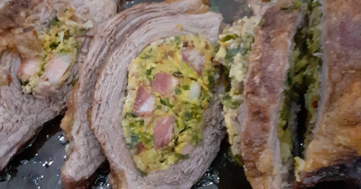 Carne rellena - 681 recetas caseras- Cookpad