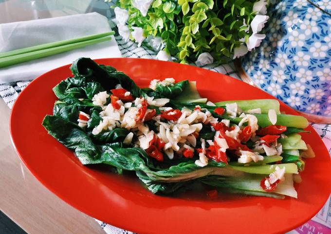 Resep Pokcoy Garlic oleh Indri Gustiantari - Cookpad