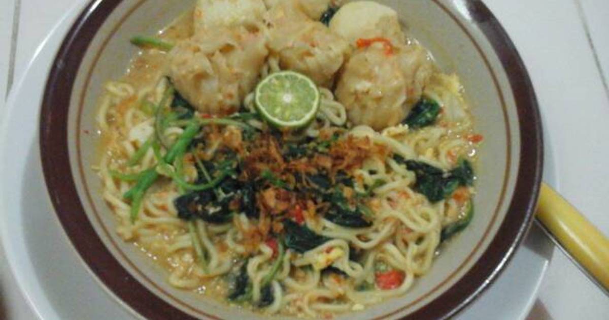 57 resep mie rebus telur bayam enak dan mudah - Cookpad