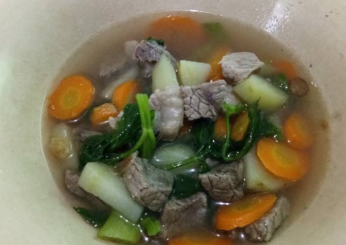 Resep Sup daging sayuran oleh BunsZa - Cookpad