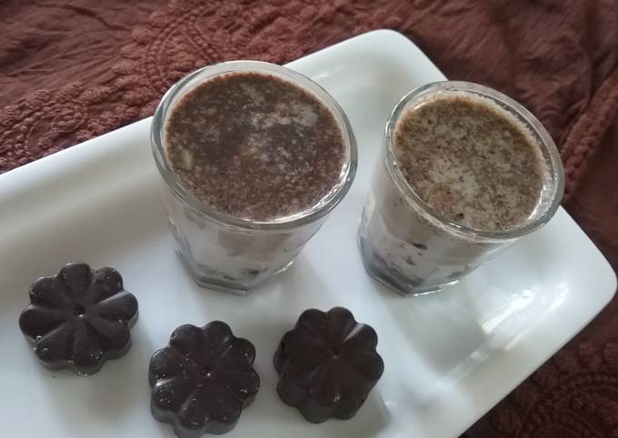 Chocolate thandai shots Recipe by Meena Parajuli - Cookpad
