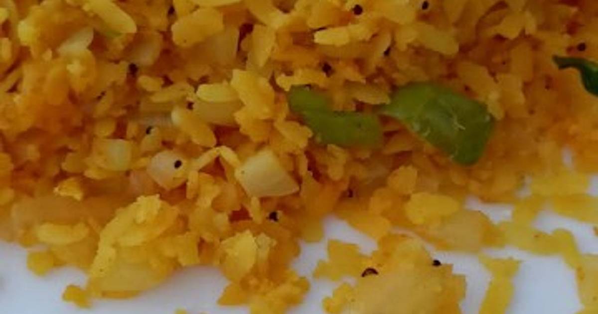 Yellow pohe Recipe by Dr Rajkumar Meena - Cookpad