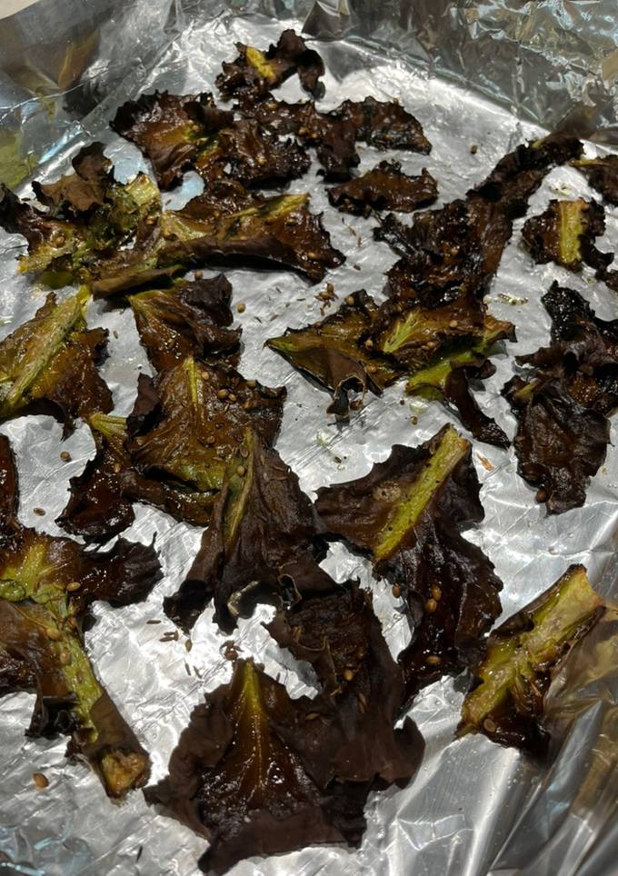 Kale chip with spices Recipe by Nami - Cookpad