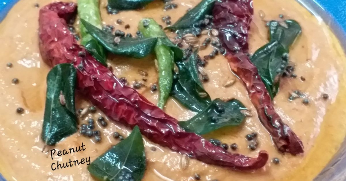 Andhra Style Peanut Chutney Recipe by Rosalyn John - Cookpad