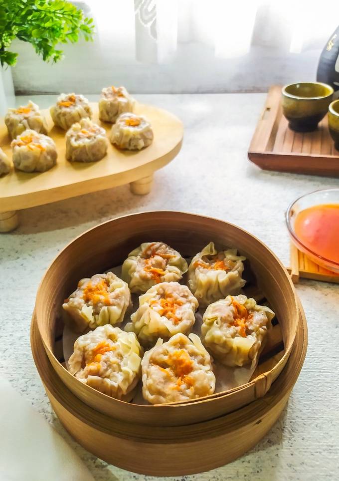 Resep Dimsum wortel ayam oleh laily meilia sari - Cookpad