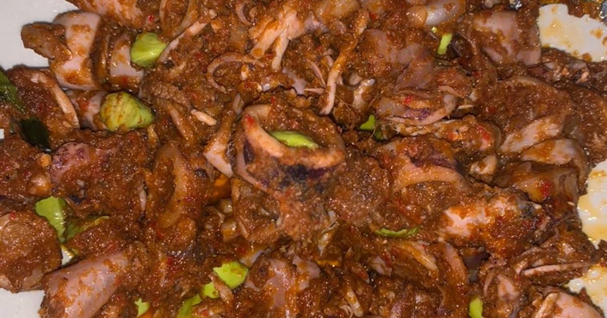 Resep Sambal baby cumi asin campur pete oleh myhobby - Cookpad
