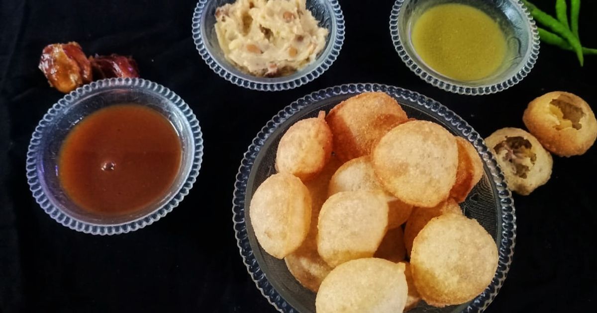 Pani Poori Recipe by sarita Sharma - Cookpad