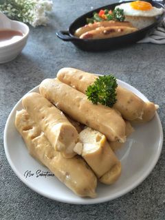 Resep Sosis Keju Moza Homemade (Pakai Cetakan) oleh Cila Nashirah - Cookpad