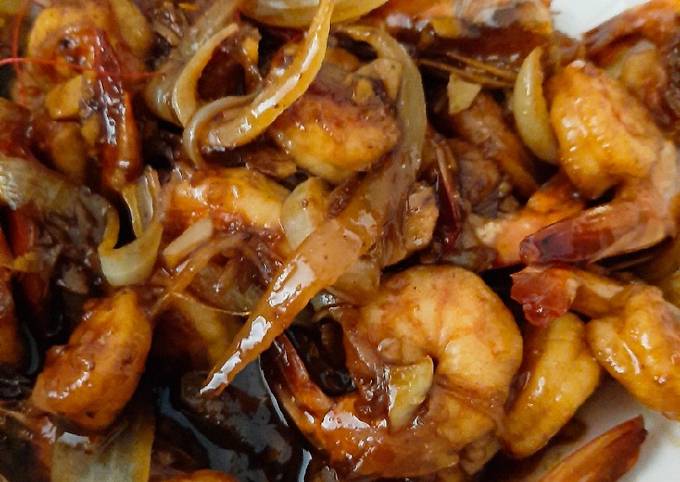 Resep Udang Saus Tiram oleh adisti - Cookpad