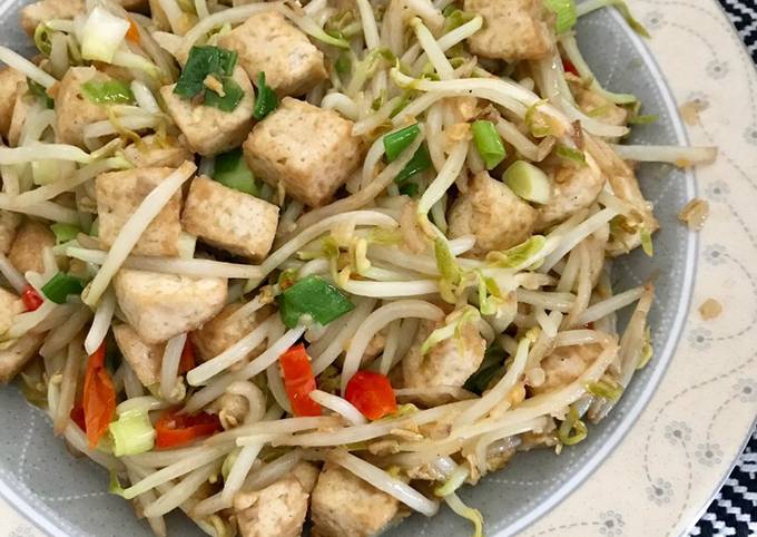 Resep Cah toge tahu simple oleh Calsy - Cookpad