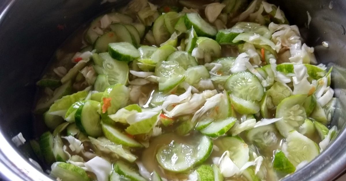 Resep Asinan Timun Kol oleh Rhyta Rhie - Cookpad