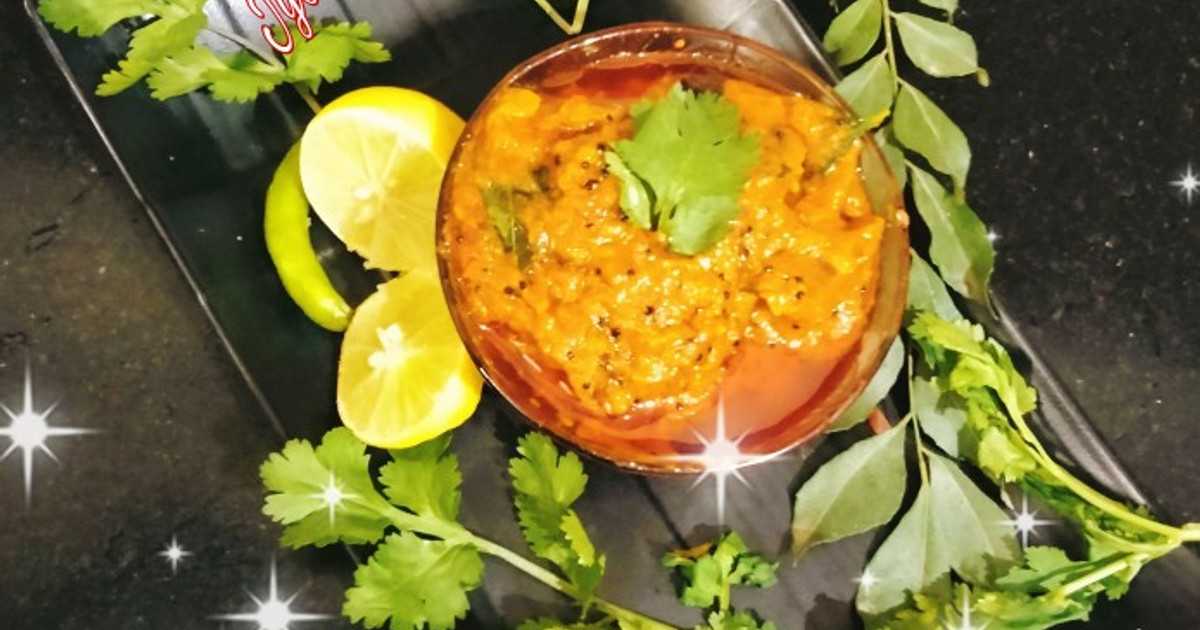Instant Tomato Tamarind Pickle Or Tamatar Ka Aachaar Recipe by Jyoti ...