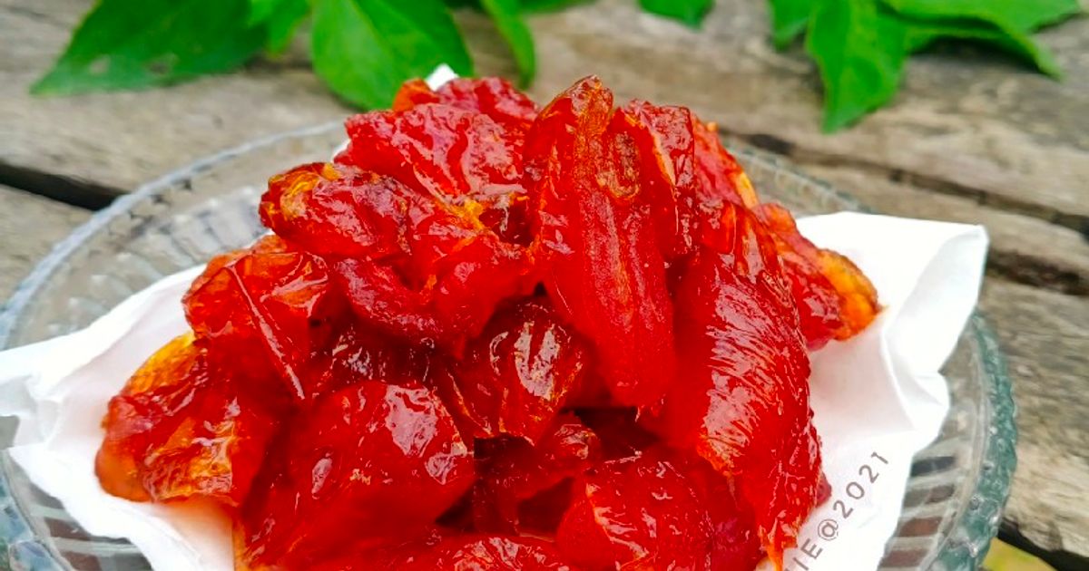 Resep Manisan Tomat Kering / Kurma Kw oleh Widjie Astuti - Cookpad