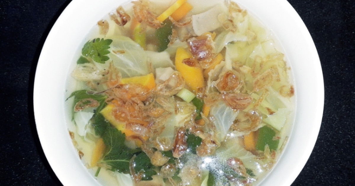 Resep Sayur Sop Simple oleh Dapur Ummi farzan - Cookpad