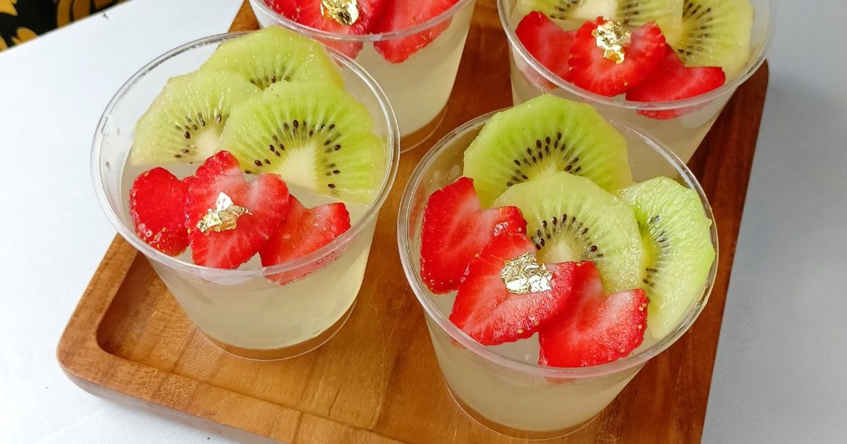 Resep Virgin Mojito Pudding oleh Febriyana | IG: @febbriyana - Cookpad