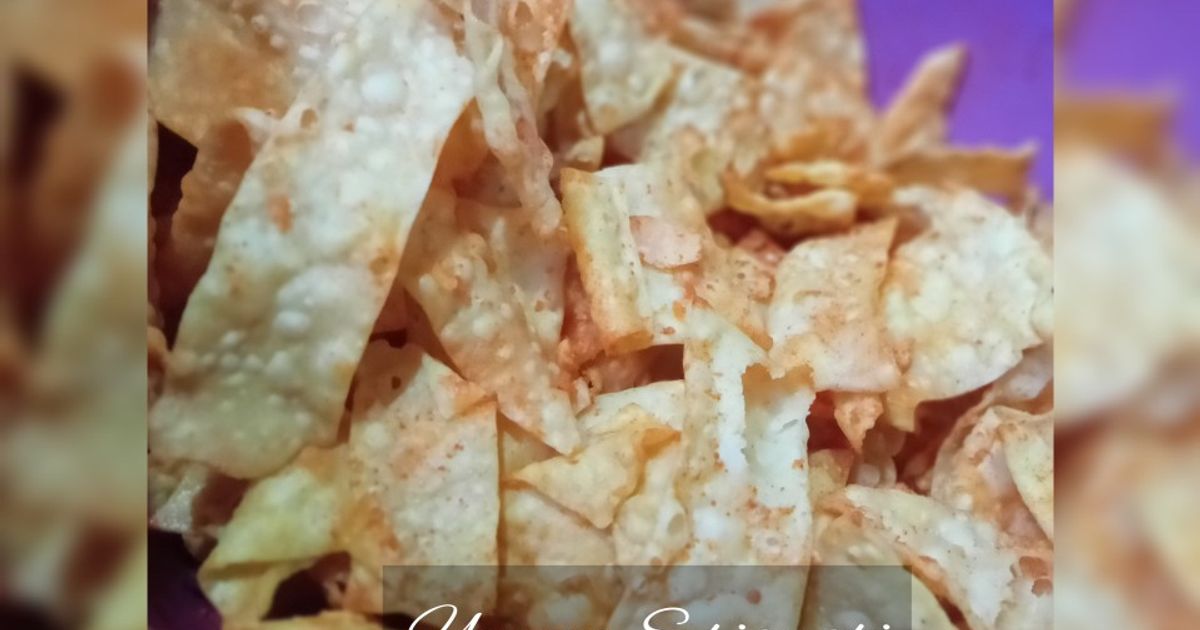 Resep Kripik Pangsit Balado oleh Yuyun Setiawati - Cookpad
