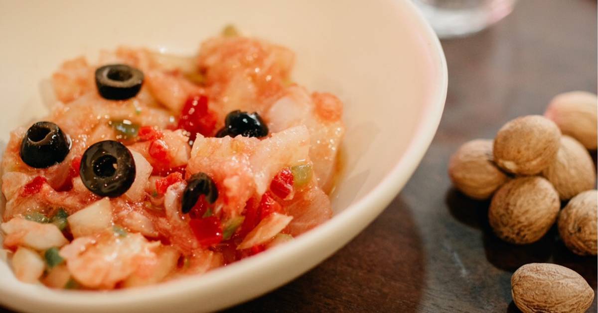 Esqueixada de bacallà Receta de niqui- Cookpad