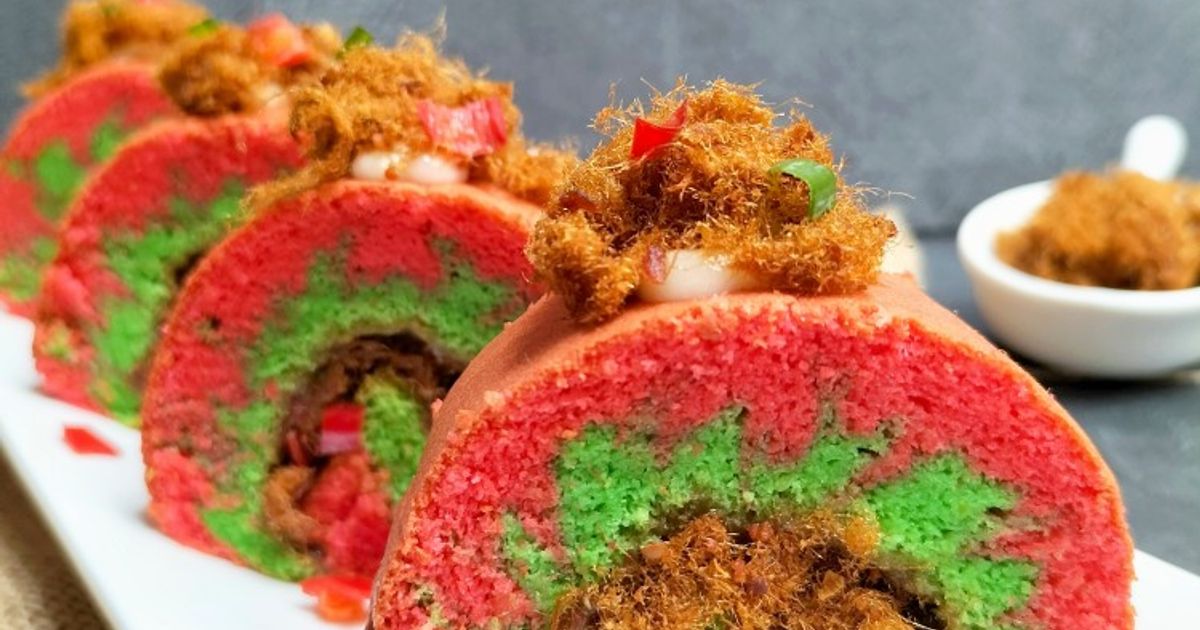 Resep Hurricane Swiss Roll Cake oleh Ferasty - Cookpad