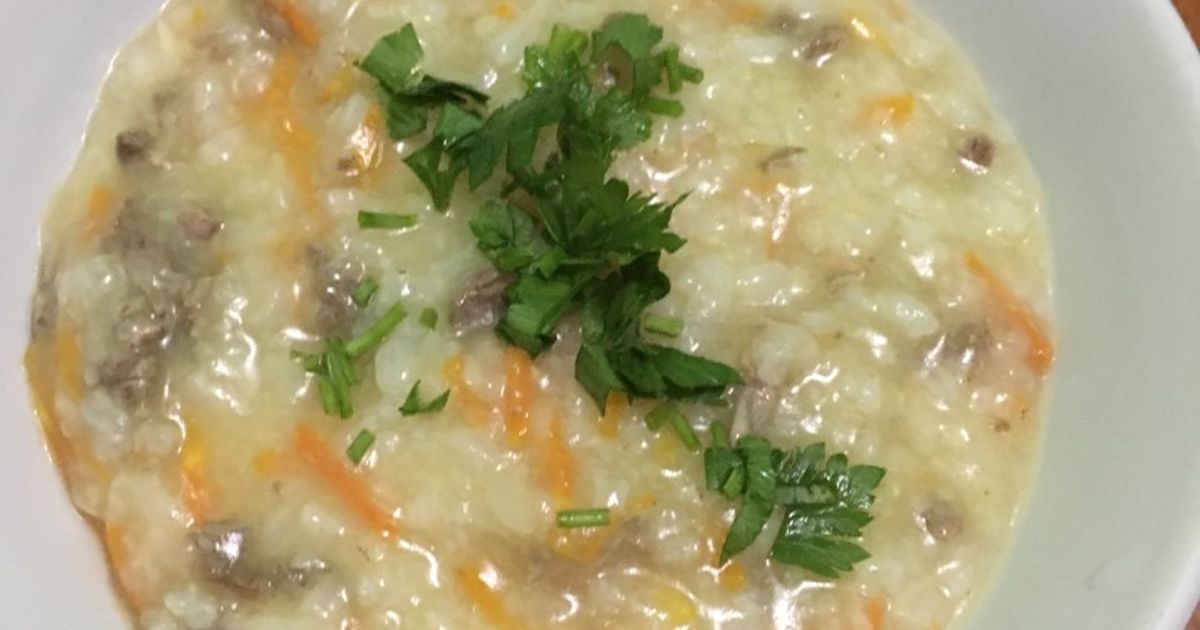 Resep Bubur Daging Sapi oleh susi alawiyah - Cookpad