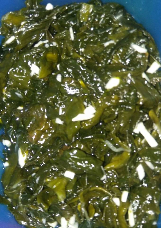 Resep 미역무침 (acar rumput laut) oleh Adin - Cookpad