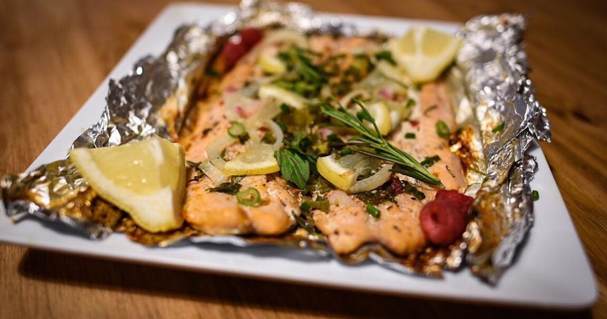 Trucha A Las Hierbas Con Manteca Y Limón Receta de Fran Raggio- Cookpad