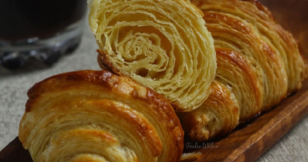 Resep croissant homemade lezat dan praktis, mudah dibuat di rumah