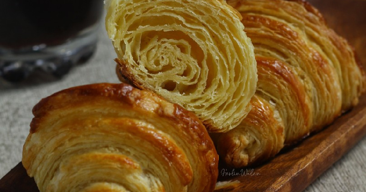 Resep croissant homemade lezat dan praktis, mudah dibuat di rumah