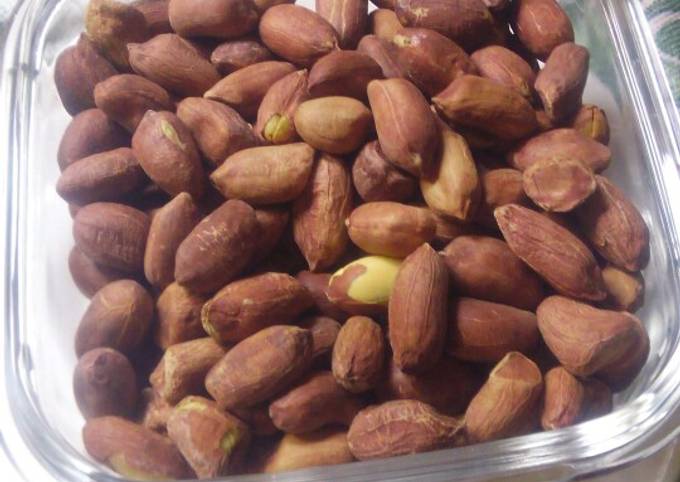 Oven roasted ground nuts Recipe by Lucy Muliro,lucymuliro8@gmail - Cookpad
