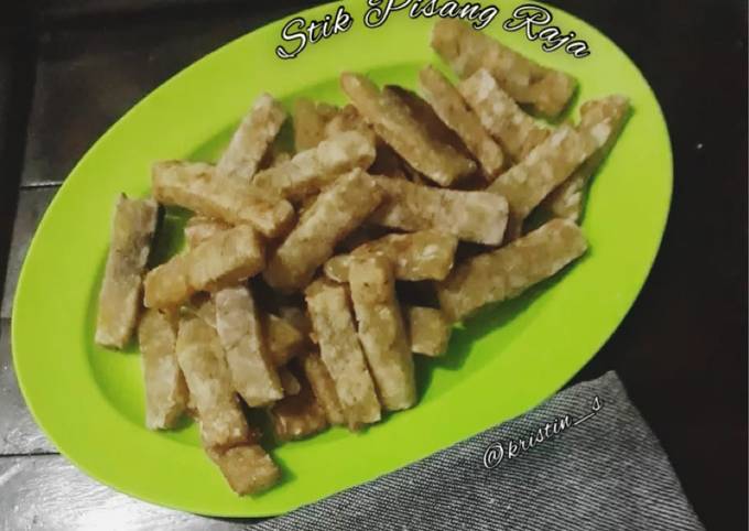 Resep Stik Pisang Raja oleh Kristin Setiawati 🍳 - Cookpad