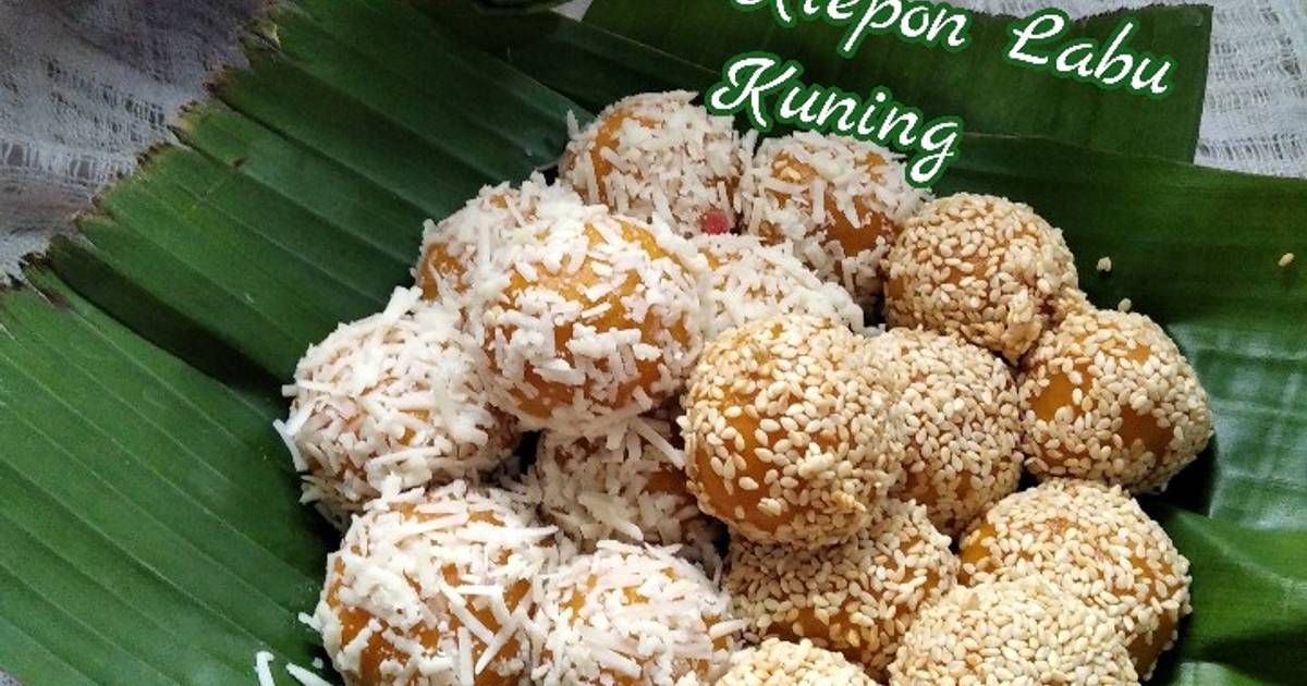 53 resep kue labu kuning wijen enak dan mudah - Cookpad