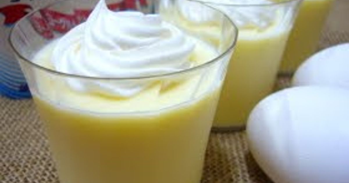 Custard Yogurt Custard Pudding Recipe by cookpad.japan
