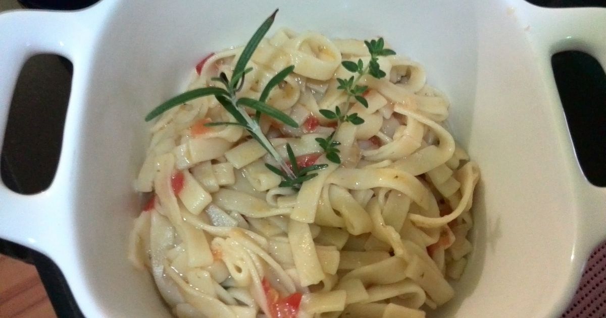 Quick Lemon Thyme Pasta Recipe by dzazt3r