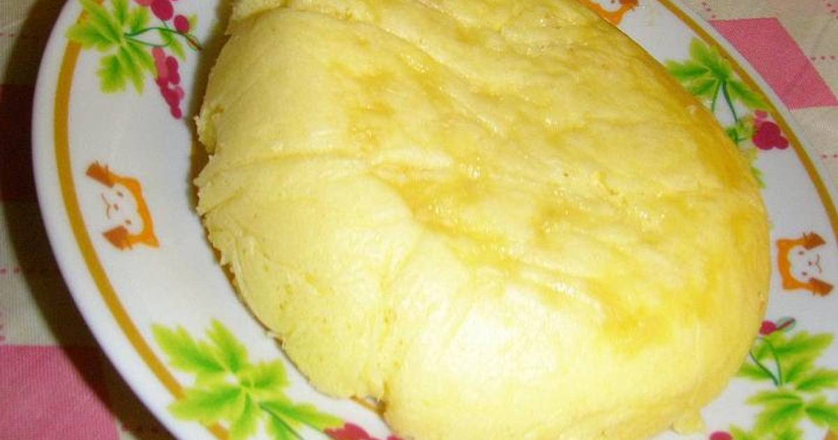 Easy Steamed Bread In A Microwave Recipe By Cookpadjapan Cookpad