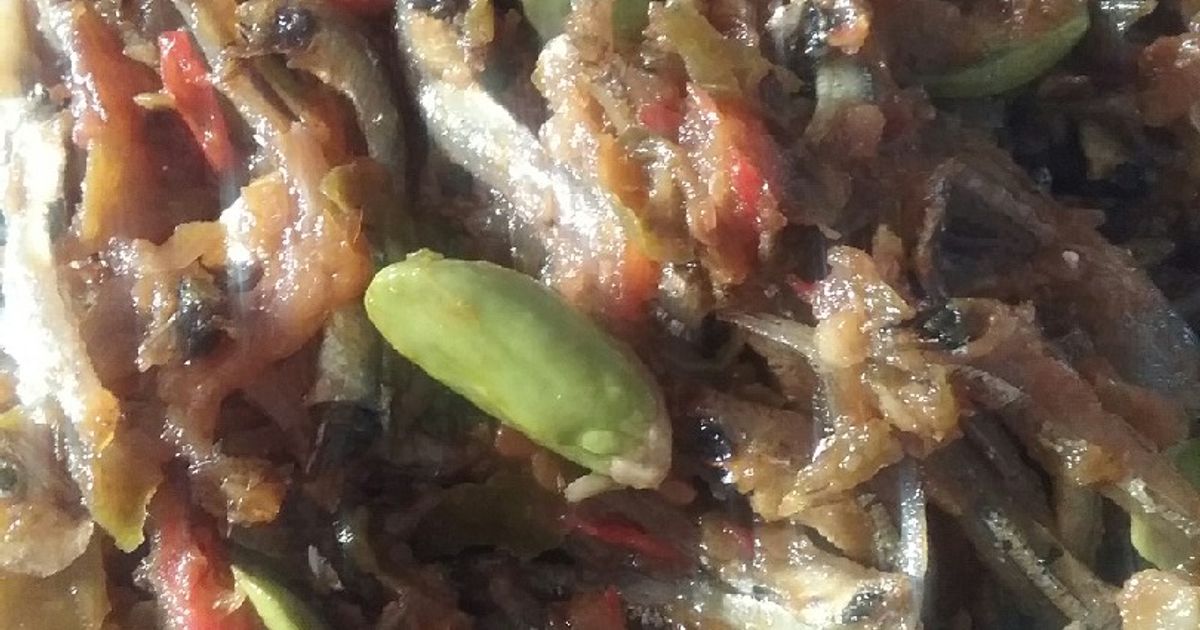 Resep Sambel Teri Pete Cabe Ijo #5resepterbaruku oleh Halimah - Cookpad