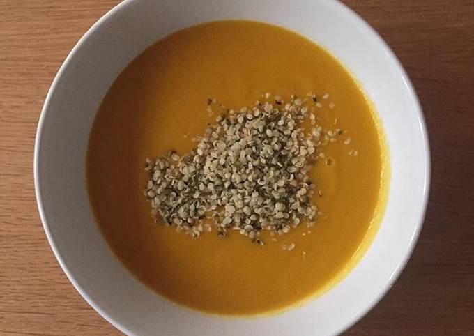 Sopa de Abóbora, Batata Doce e Cenoura Receita por Daniela Bargado ...