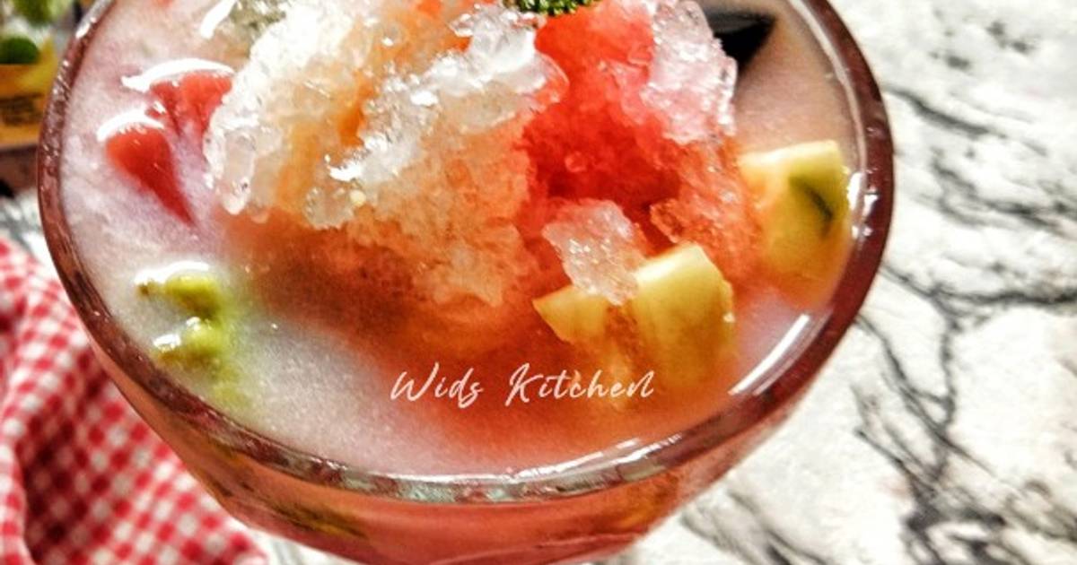 15 resep es shanghai enak dan mudah - Cookpad