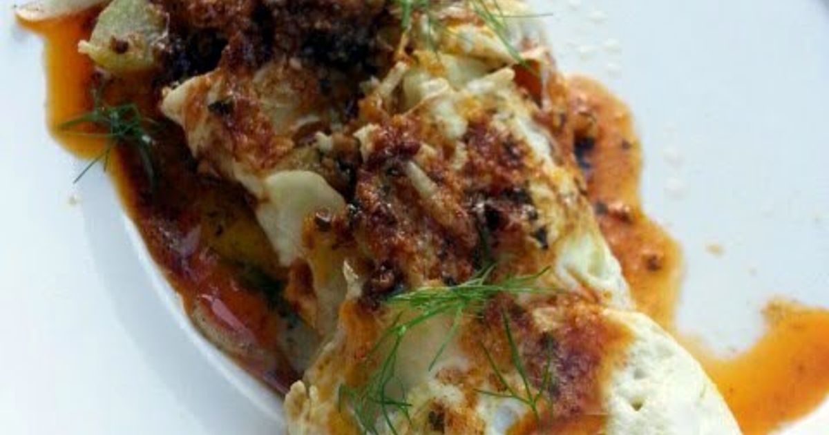 Fennel Omelette Top Spicy Garlic Butter Recipe by Lyii G