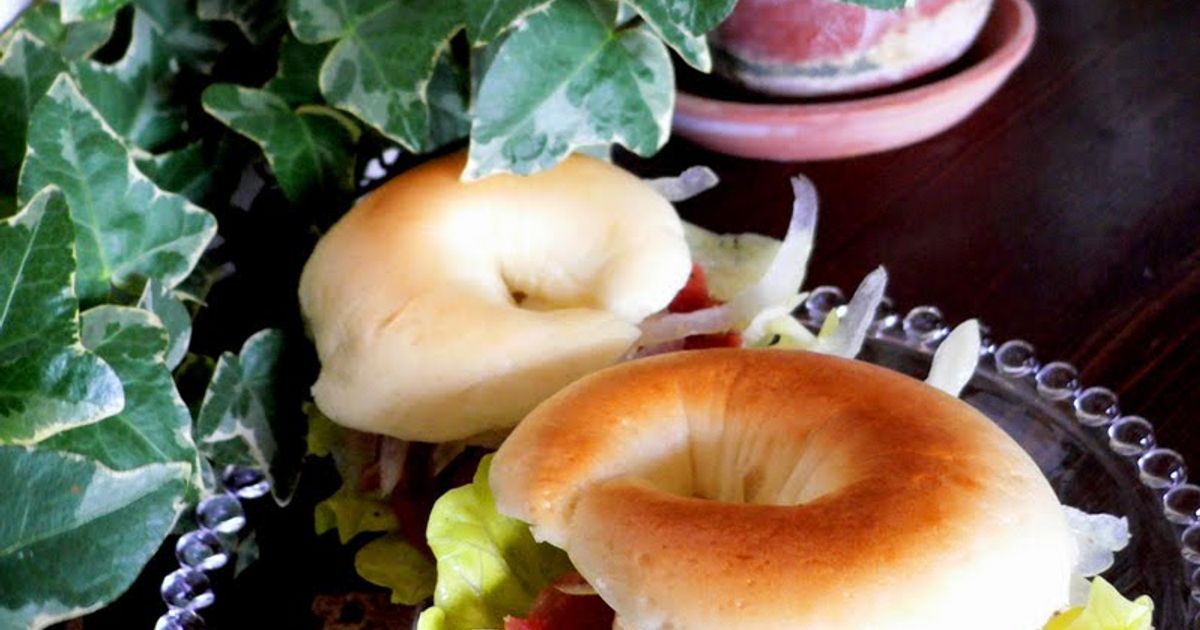 Bagel Sandwich Recipe By Cookpad.Japan