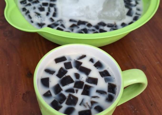 Resep Es Cincau Susu Oleh Soren Aaron Cookpad