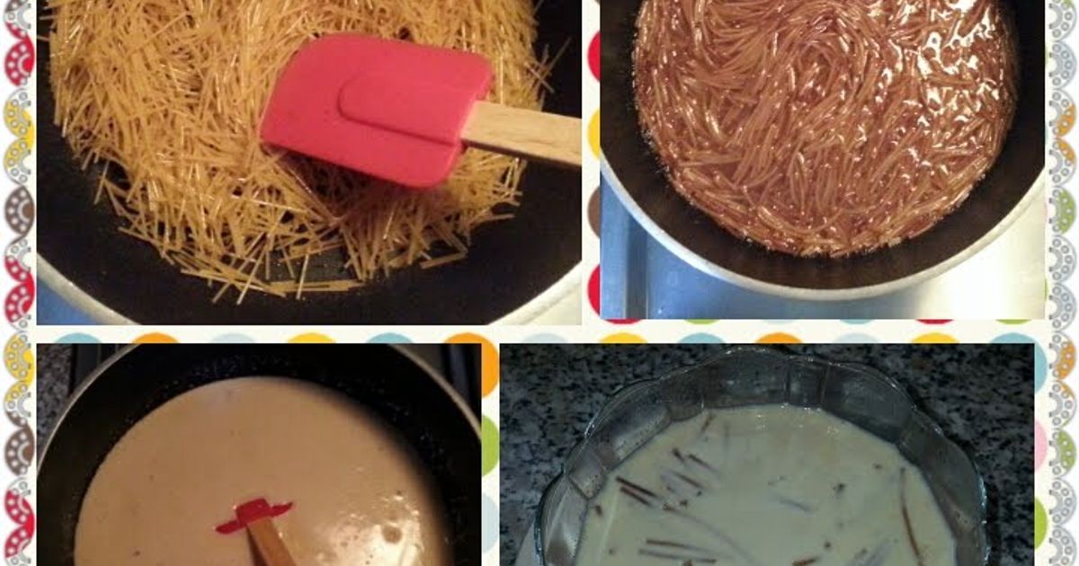 Sawine (Vermicelli Dessert) Recipe By Rosie Can Cook